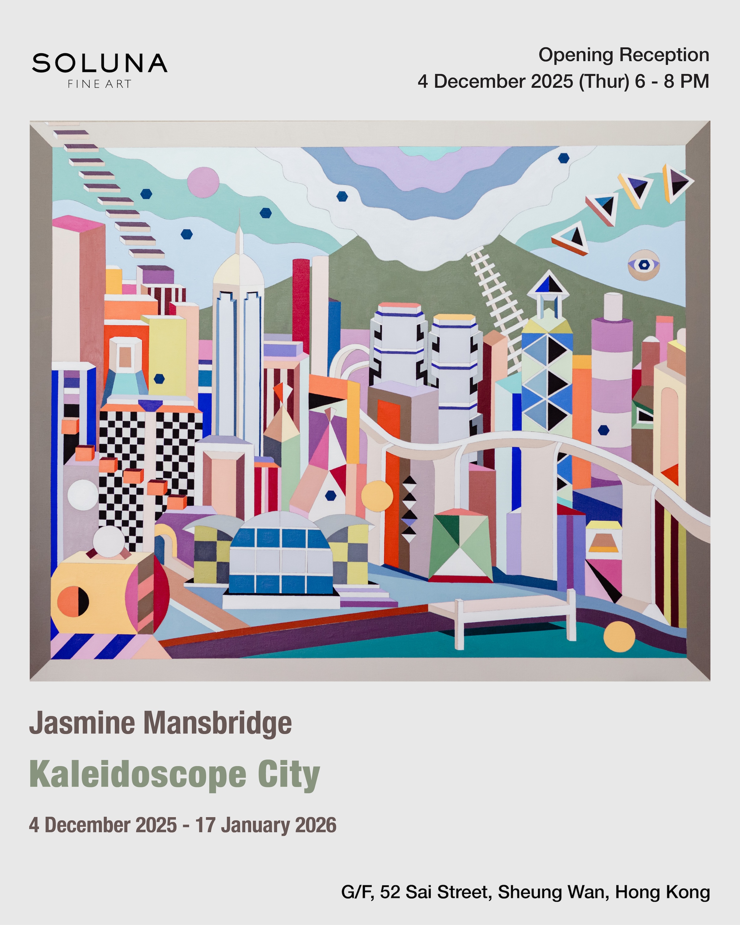 Jasmine Mansbridge: Kaleidoscope City | Hong Kong Art Gallery Association